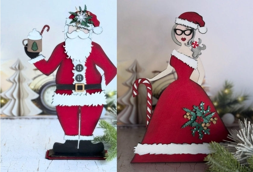 Mr. And Mrs. Clause – Custard cuts