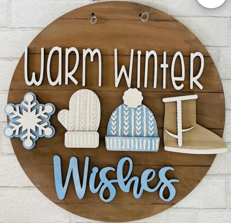 Warm winter wishes – Custard cuts