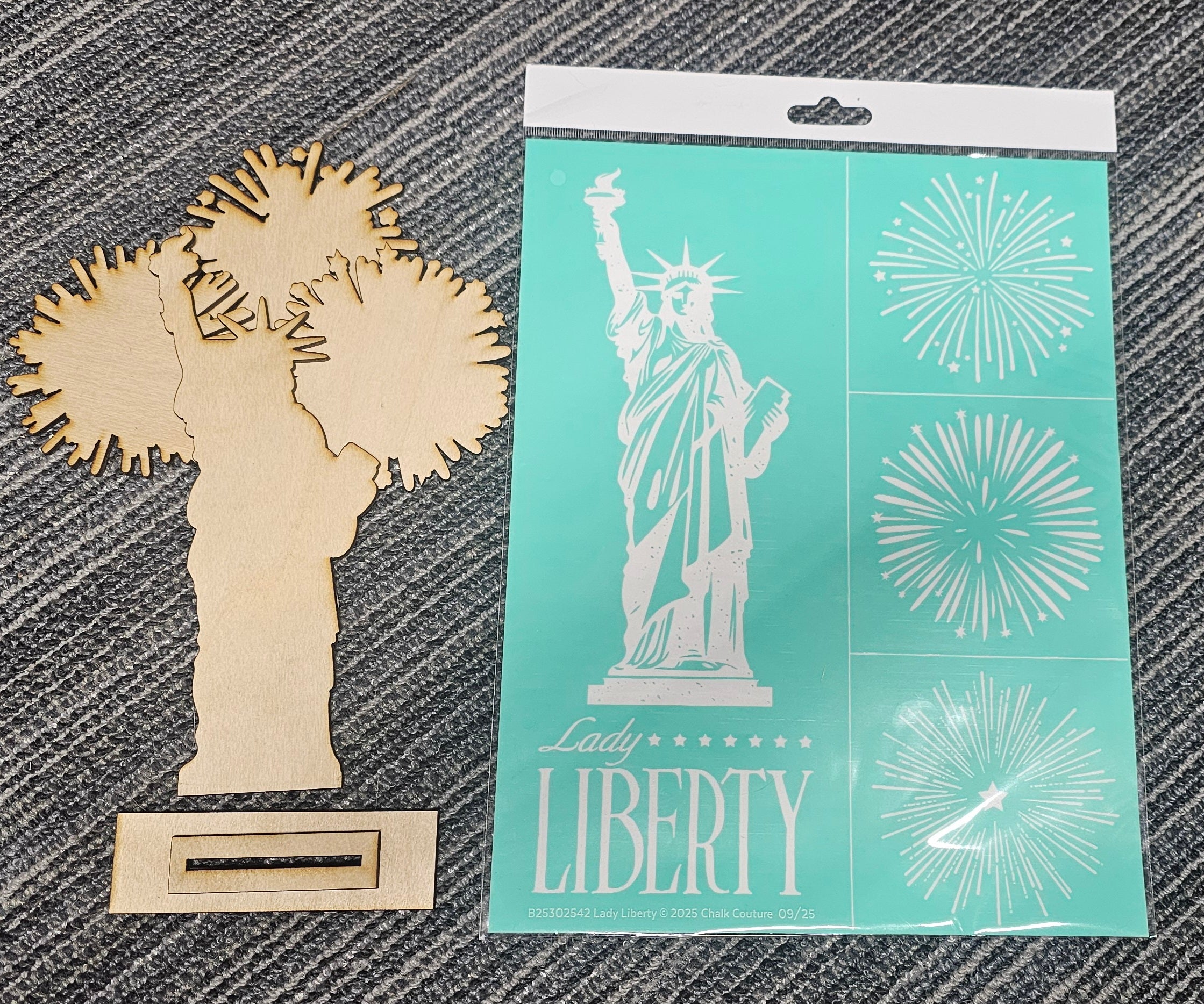Lady liberty – Custard cuts